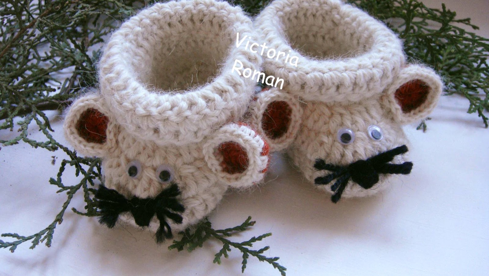 Lucru de mana crosetat, tricotat: Botosei crosetati