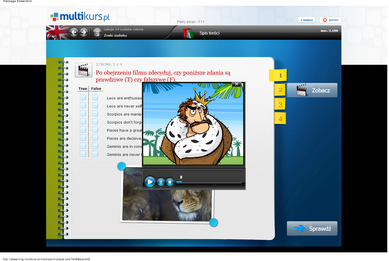 Multikurs – Profesor Henry Intensywny kurs dla początkujących