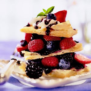 fresh berry napoleons | Quick Recipes & Kitchen Tips