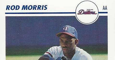 Texas Rangers Cards: Minor League Monday - Rod Morris, 1991 Line Drive.