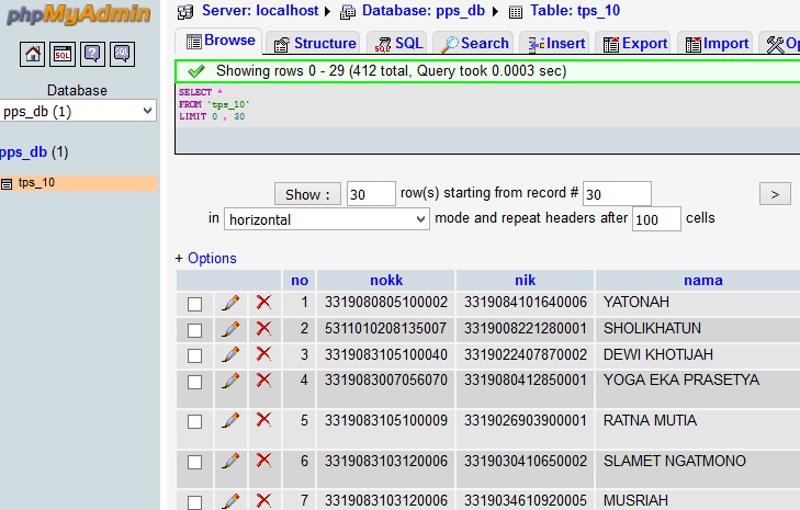 Melihat Dunia: Import data Excel ke dalam database MySQL Melihat Dunia: Import data Excel ke dalam database MySQL