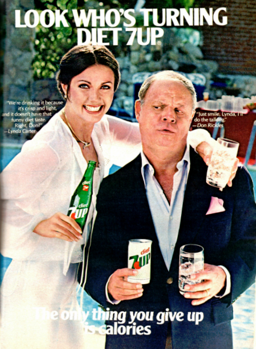 The Advertising Attic: Diet 7-Up, The Seven-Up Company, July 1981