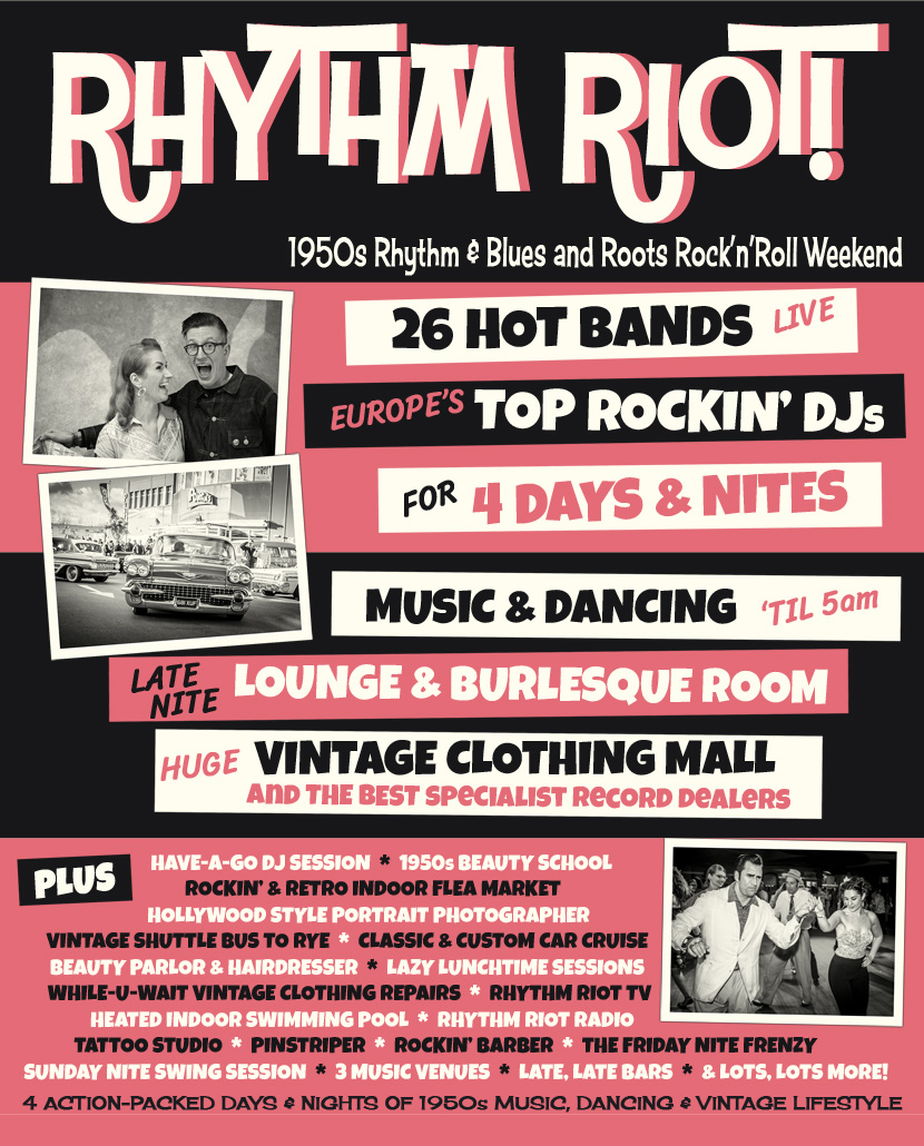 Oh!Sharels Official Blog: オシャレルズ「Rhythm Riot 2018」参加のお知らせ