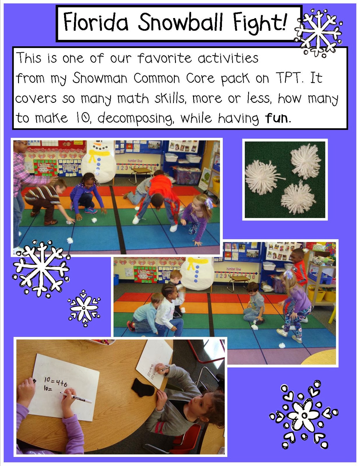 Golden Gang Kindergarten: Florida Snowball Fight!