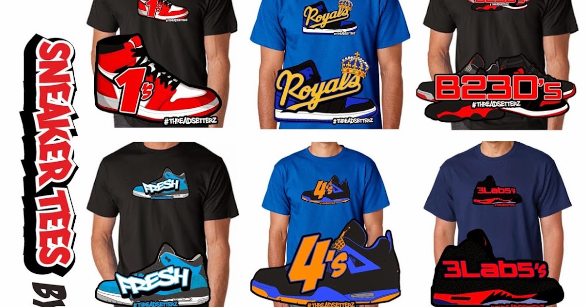 Thread Setterz Clothing: Sneaker Tees by Threadsetterz