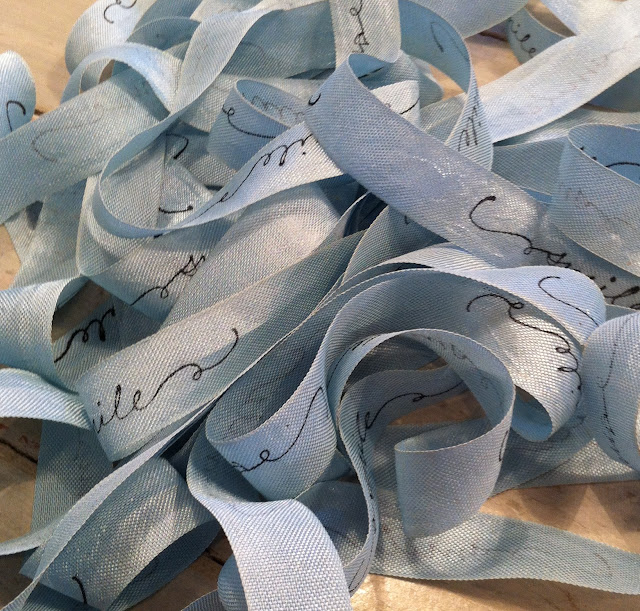 You Could Make That: VINTAGE PRINTED RIBBON TUTORIAL AND A GIVEAWAY!