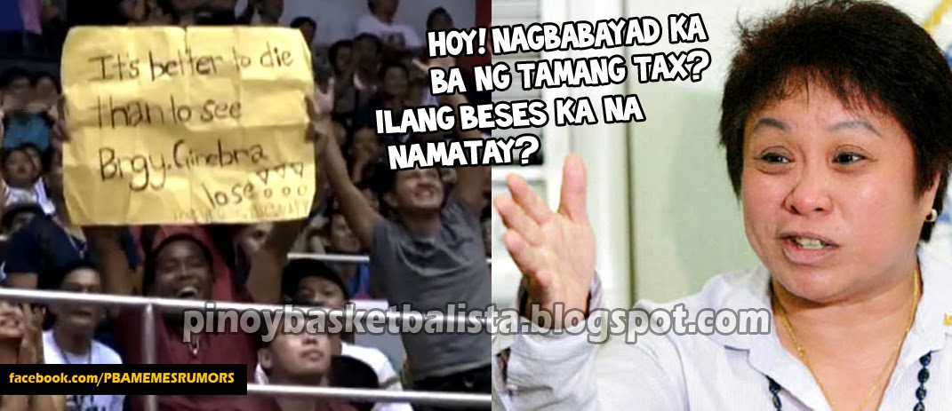 Barangay Ginebra FUNNY MEMES in Commissioner Cup 2014 | Pinoy BasketBalista