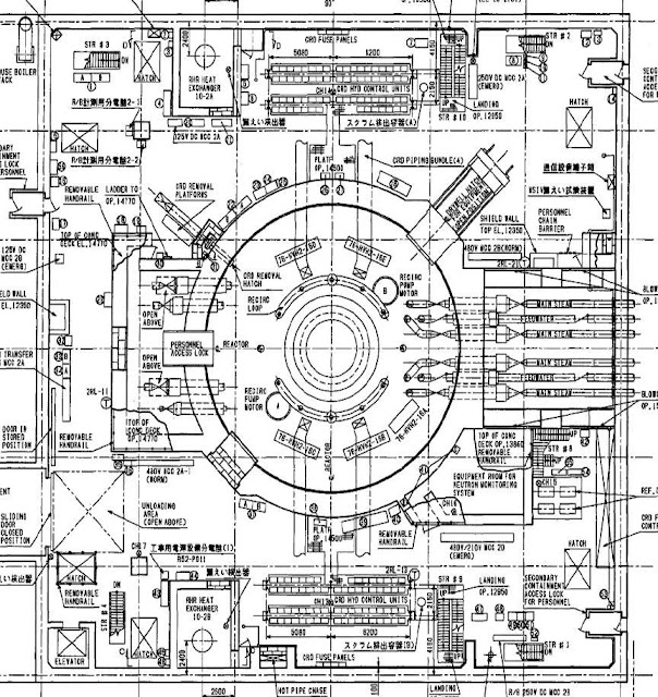 What's On First: Fukushima TEPCO releases Reactor Floor 1, Basement 1 plans