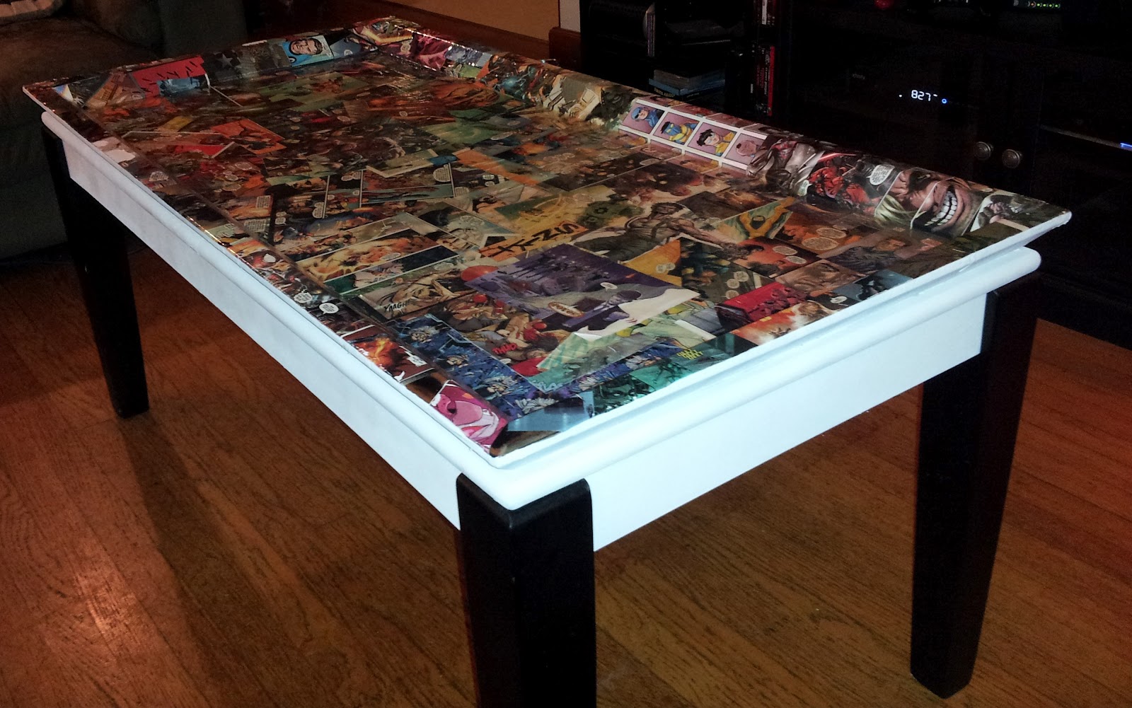 Rhetorically Speaking: Extra Post: Comic Book Coffee Table