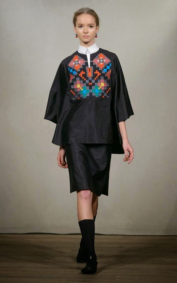 Fashion from Ukraine: Ethno style combined with modern fashion at ...