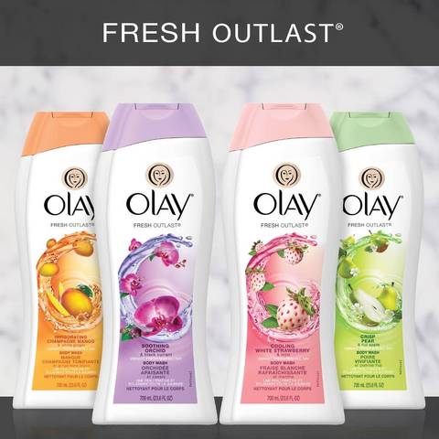 New from Olay: Fresh Outlast "Farmer's Market-Inspired" Body Washes and ...