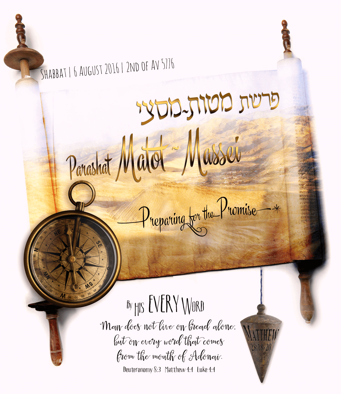 By His EVERY Word: Preparing for the Promise | Parashat Matot-Massei ...