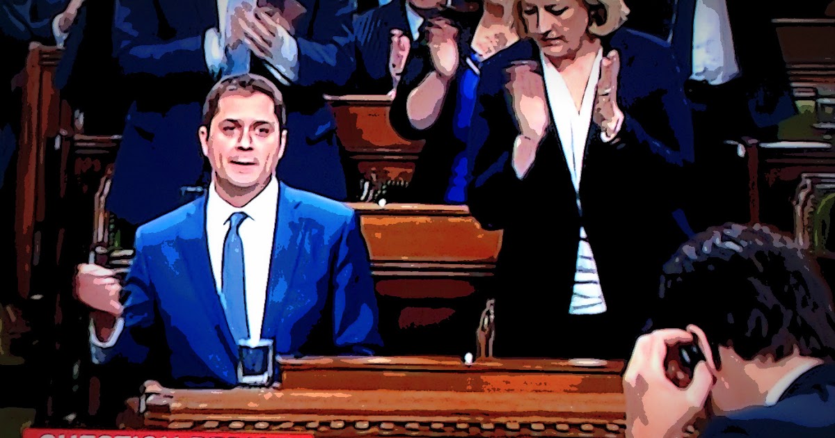 Montreal Simon: The Day Andrew Scheer's Creepy Smile Fell Off
