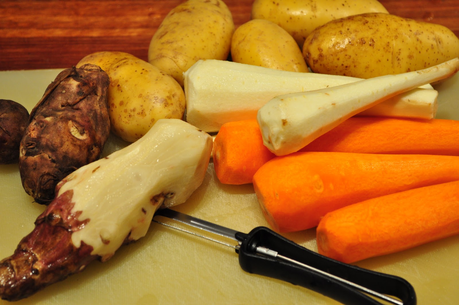 Gilla Vego!: Ugnsrostade rotfrukter tröttnar jag aldrig på ...