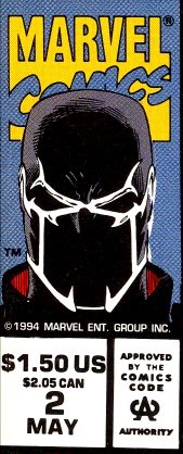 Marvel Corner Boxes: 4829. Nightwatch Vol 1 #2, 1994