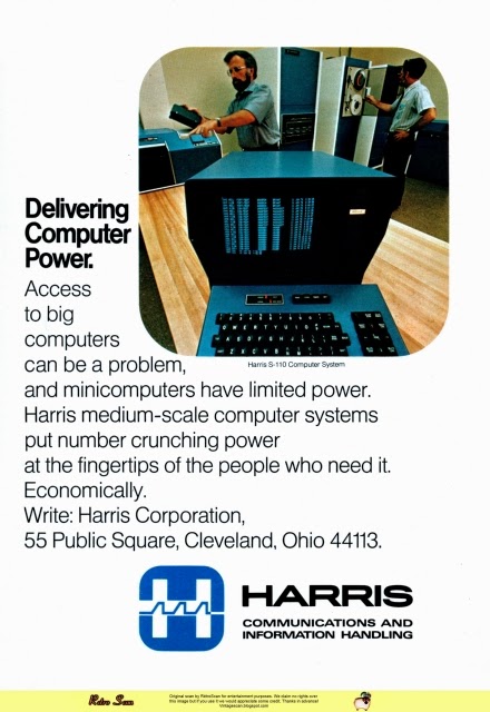 Rétro Scan: Harris computer (1977)