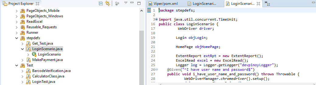 Viper Test Automation Framework: Running Web UI Test Scripts in Viper