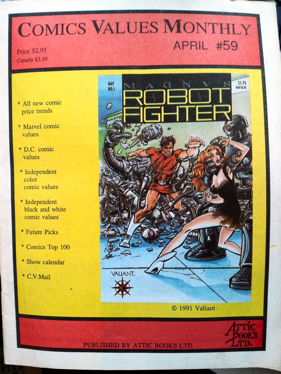 All Things VALIANT: Mags - Comics Values Monthly #59