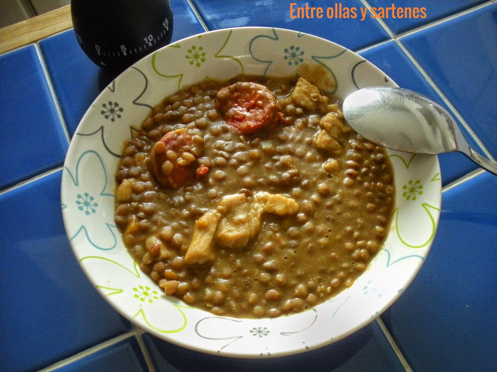 Entre ollas y sartenes: Lentejas a la riojana