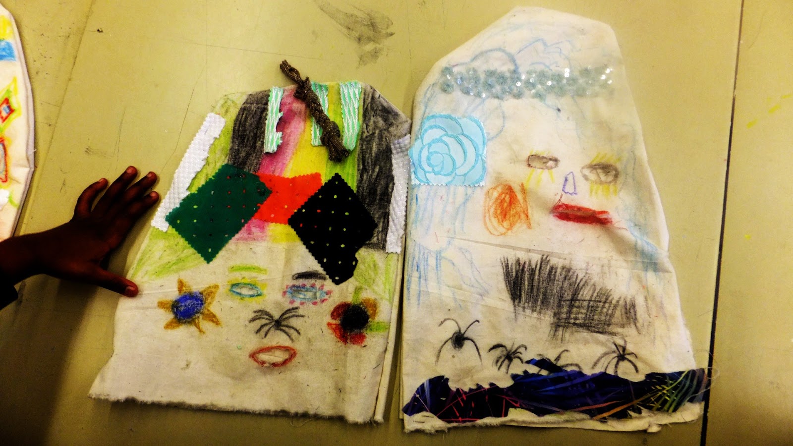 *In het atelier: Maskers