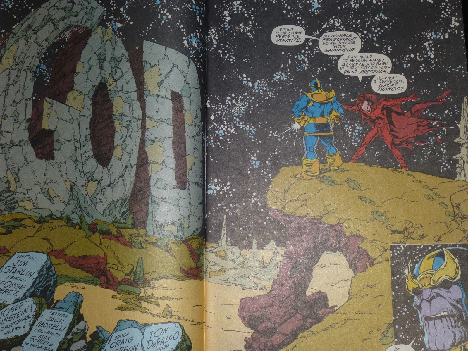 Let Your Geek Show: Comic Books You Need to Own: The Infinity Gauntlet #1