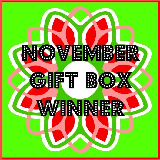 Capadia Designs: November Box Winner (and a catch up day)