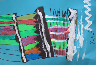 Lovely Line Collages