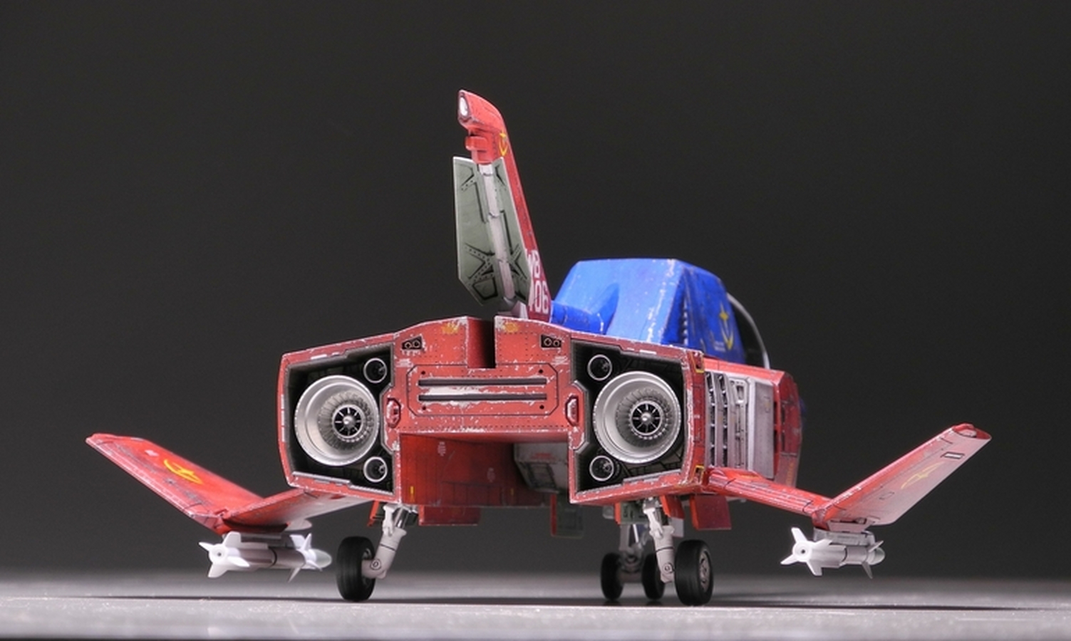 Painted Build: 1/35 Core Fighter + Weathering