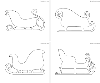 Four Coloring: Free printable Sledge coloring pages for kids