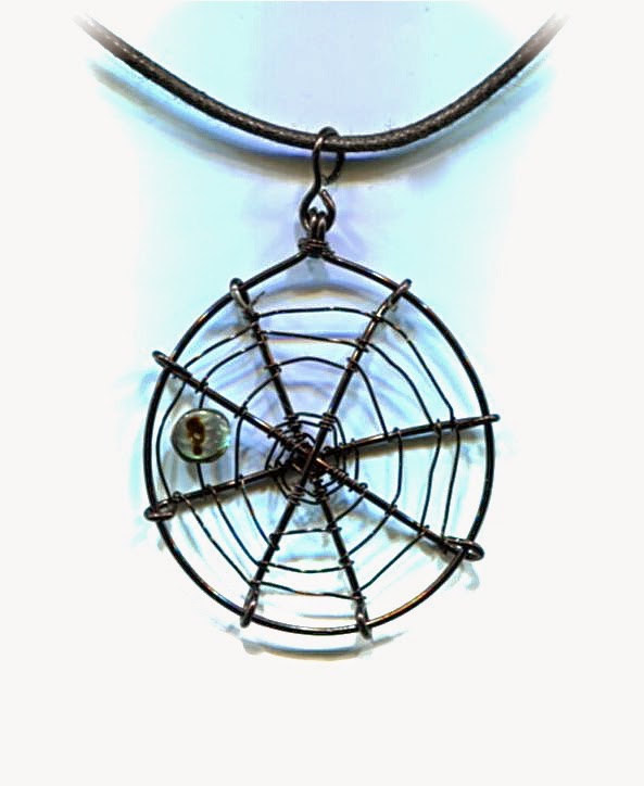 WireWorkers Guild: "SPIDER WEB" PENDANT TUTORIAL