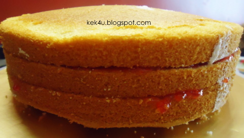 Kek4u Homemade Cakes and Chocolate: Kek sponge vanilla