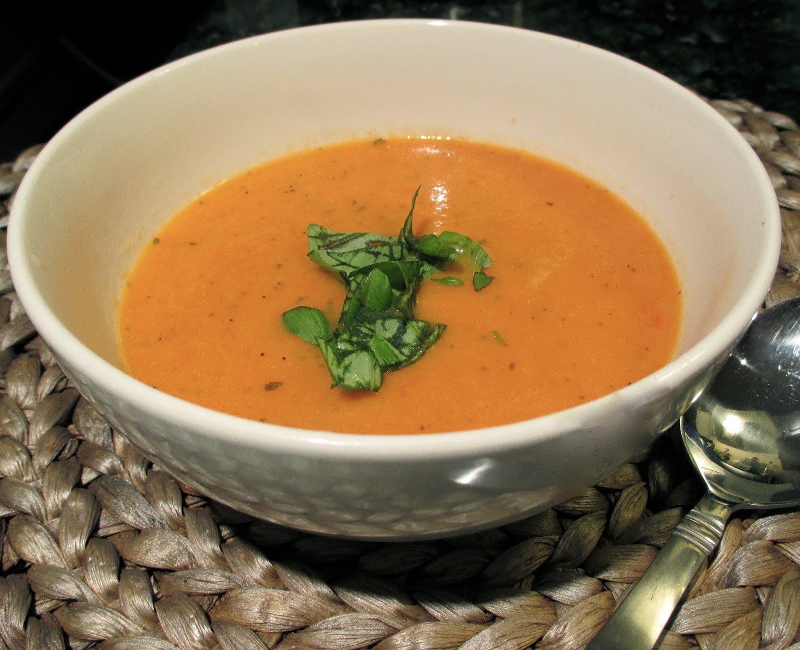 Lasso the Lactose: Tomato Basil Soup