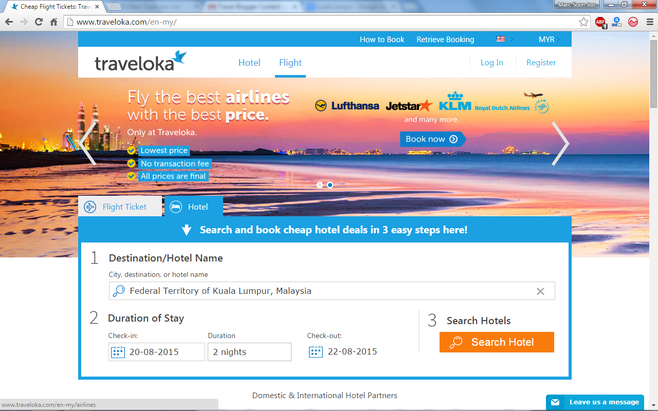 Travel Around Places Around Malaysia with Traveloka