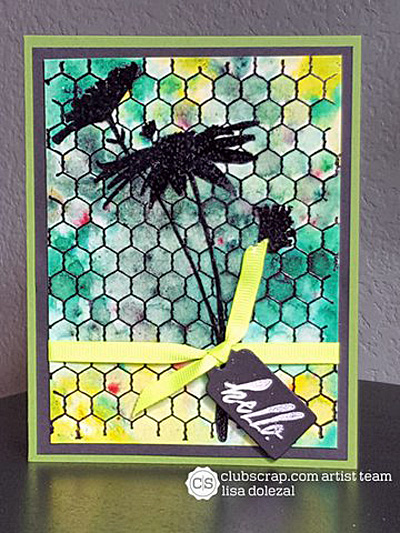 Rockin Paper Scissors and Glue: Stained Glass Technique