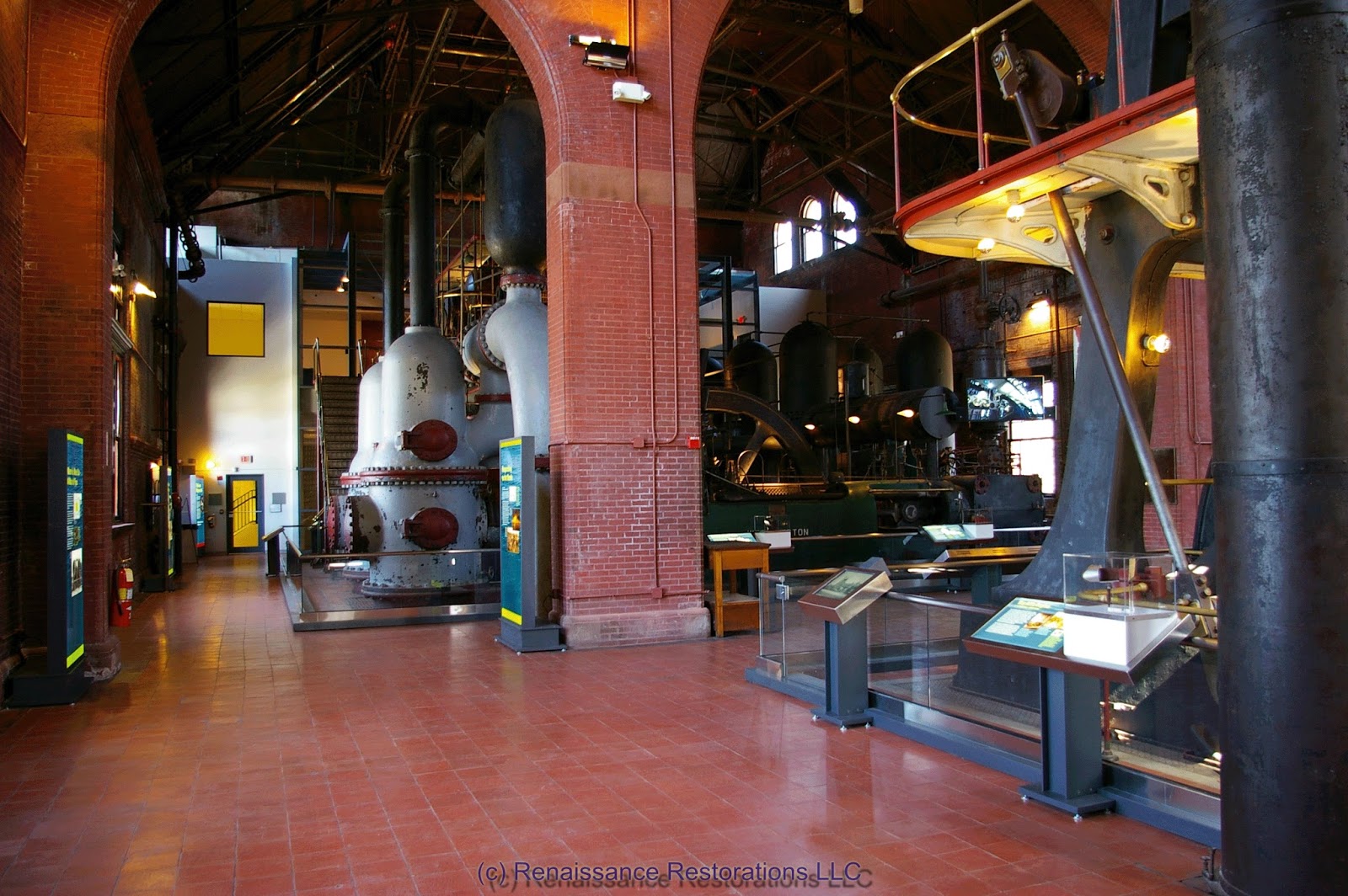 Ben's Journal: Boston Fun: The Waterworks Museum at Chestnut Hill Reservoir