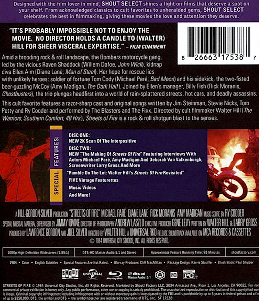 blu-ray and dvd covers: SHOUT FACTORY SHOUT SELECT BLU-RAYS: #1 THE ...
