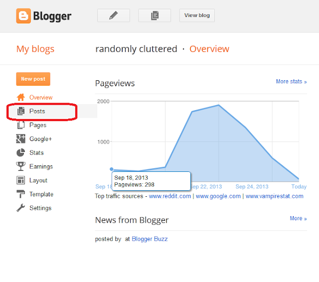 How to add tabs on Blogger