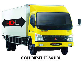 MITSUBISHI LAMPUNG: COLT DIESEL FE 84 HDL LONG CHASIS