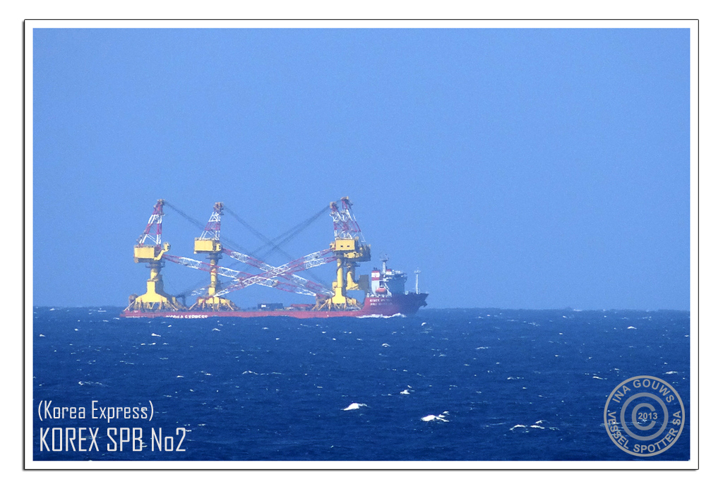 Vessel Spotter South Africa: KOREX SPB No2