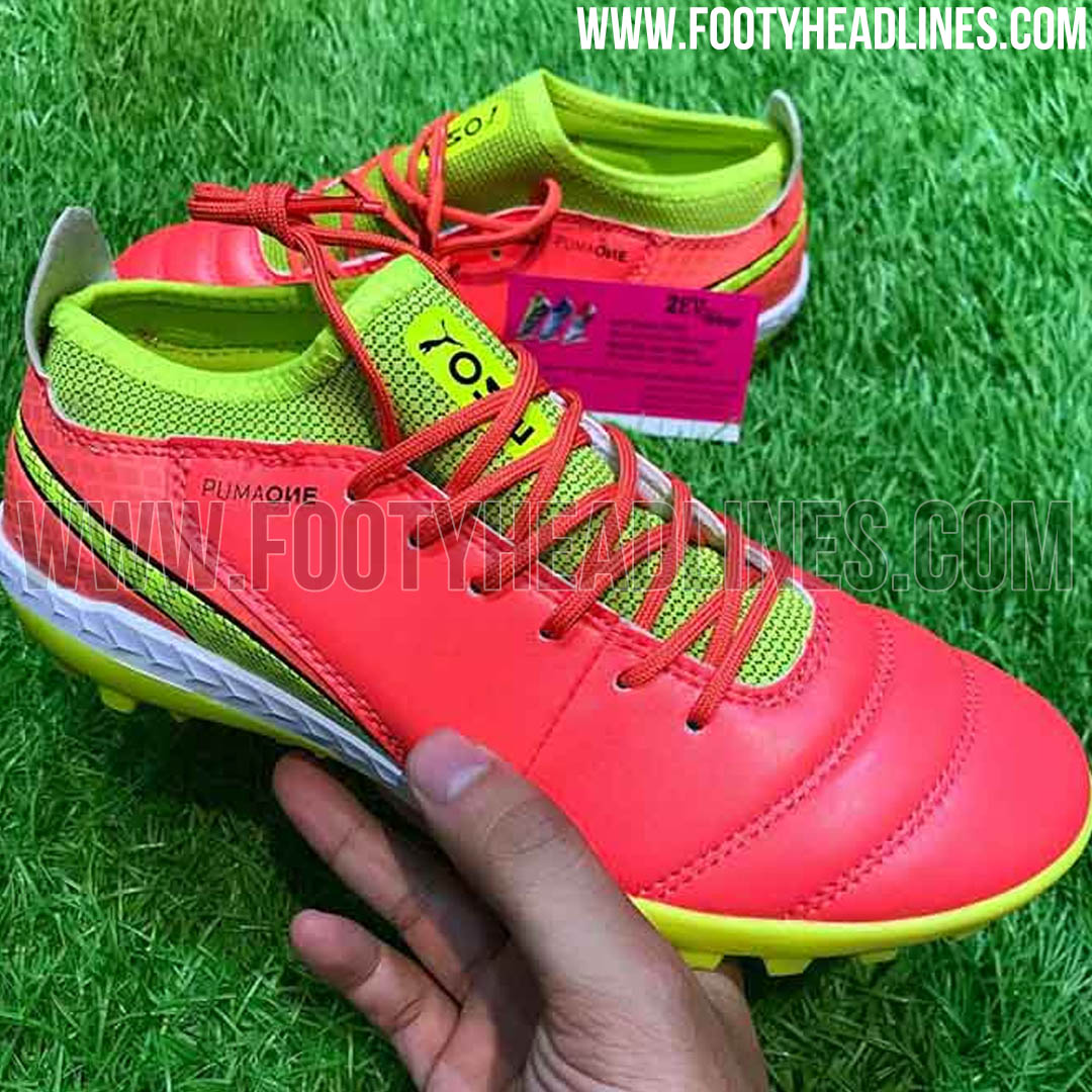 Pink Puma ONE 2018 Boots Leaked - Footy Headlines