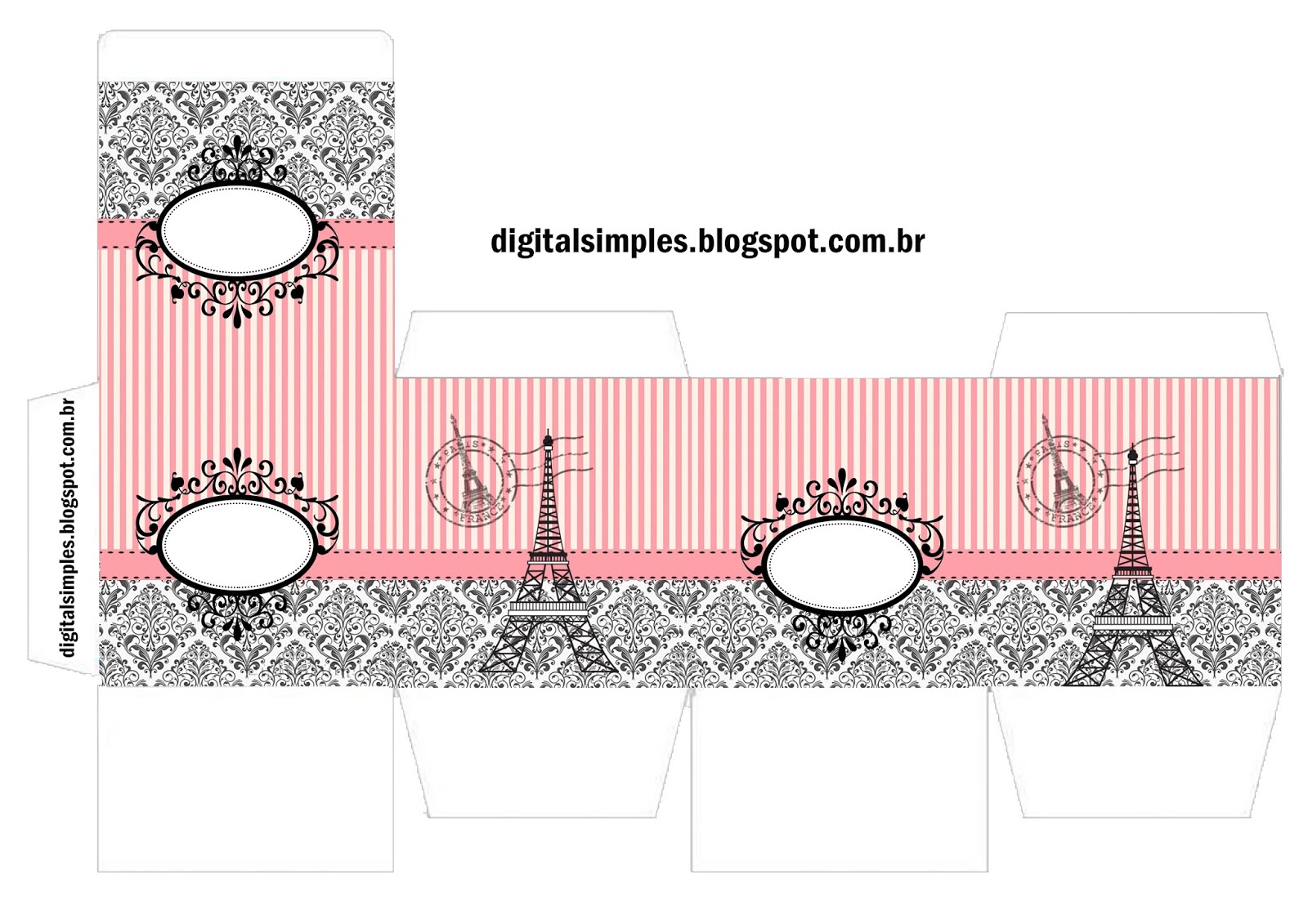 Beautiful Paris: Free Printable Boxes. | Oh My Fiesta For Ladies!