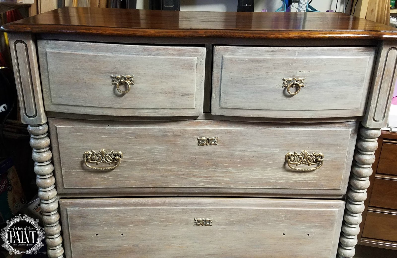 For Love of the Paint: Before and After : Rustic Whitewashed Chest of ...