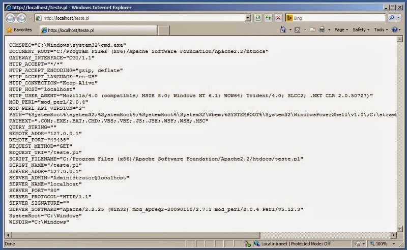 Francisco C Soares: Windows Apache Mod_Perl