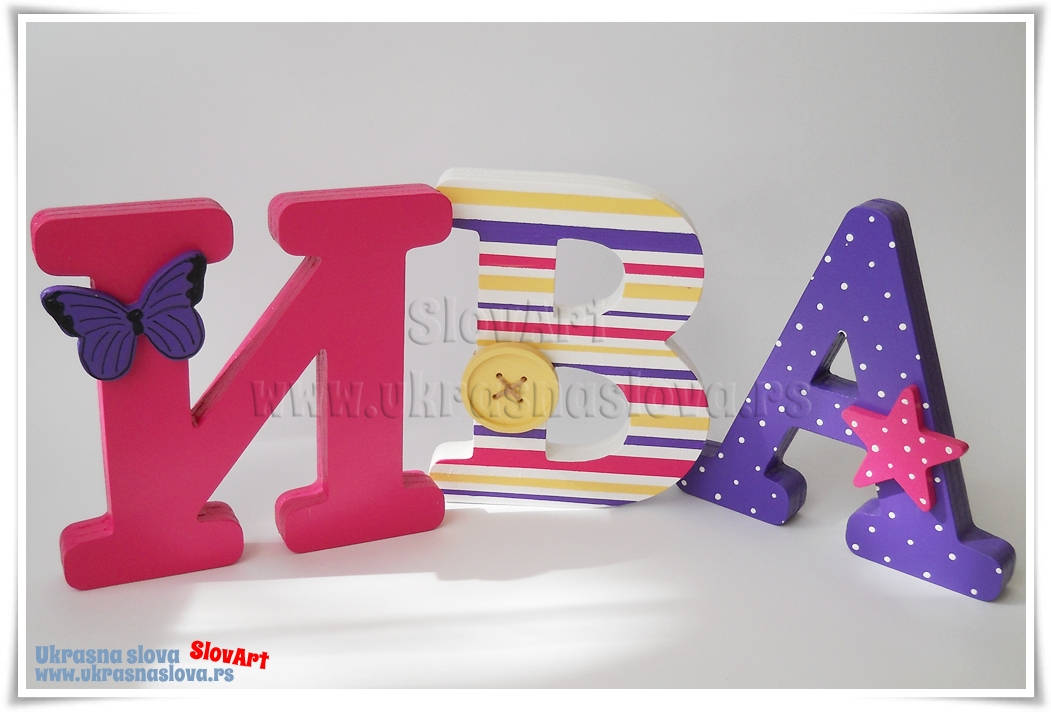 Slova za slatki sto : SlovArt - Ukrasna slova | Ramovi | Satovi | Zidne ...