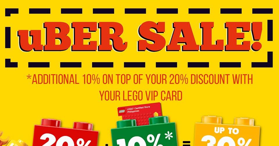 Manila Shopper: LEGO uBer Christmas SALE: Dec 2017