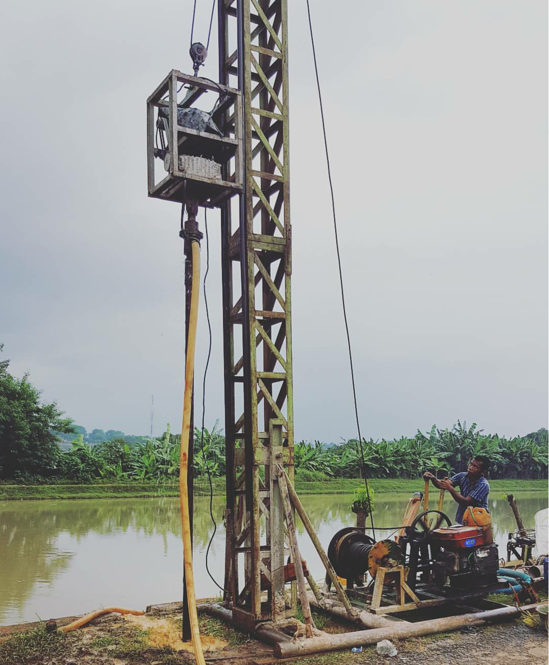 Harga Bore Pile 60.000 per meter