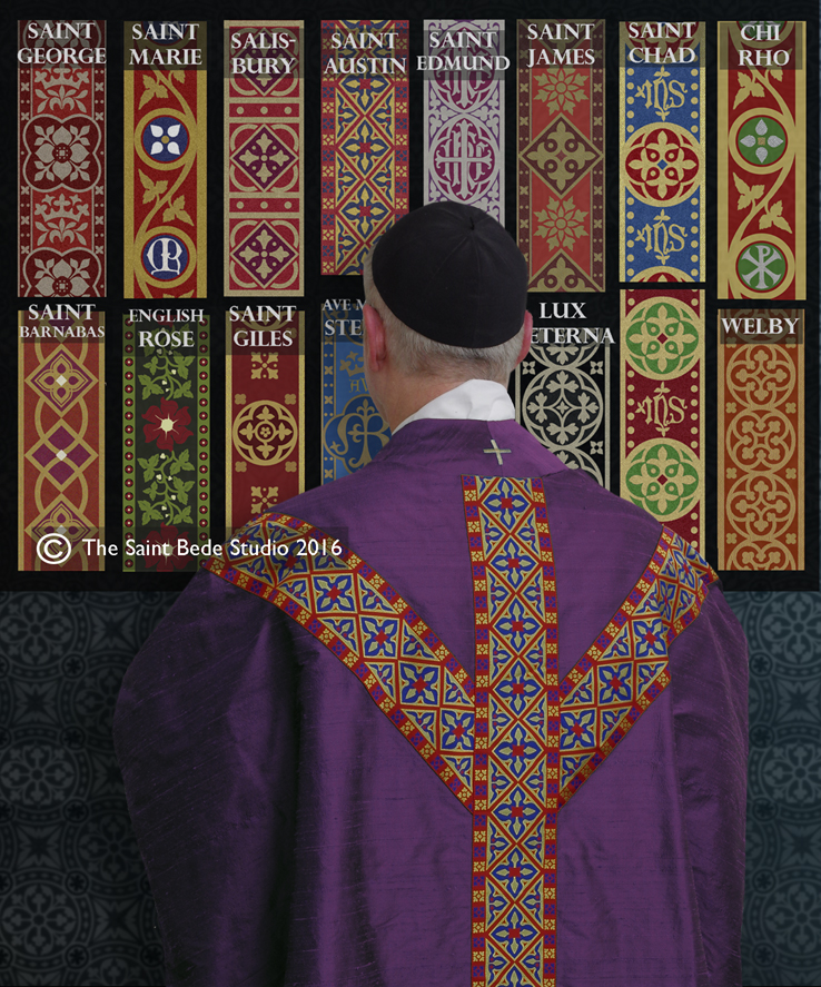 The Saint Bede Studio Blog: Orphrey Braids of the Saint Bede Studio