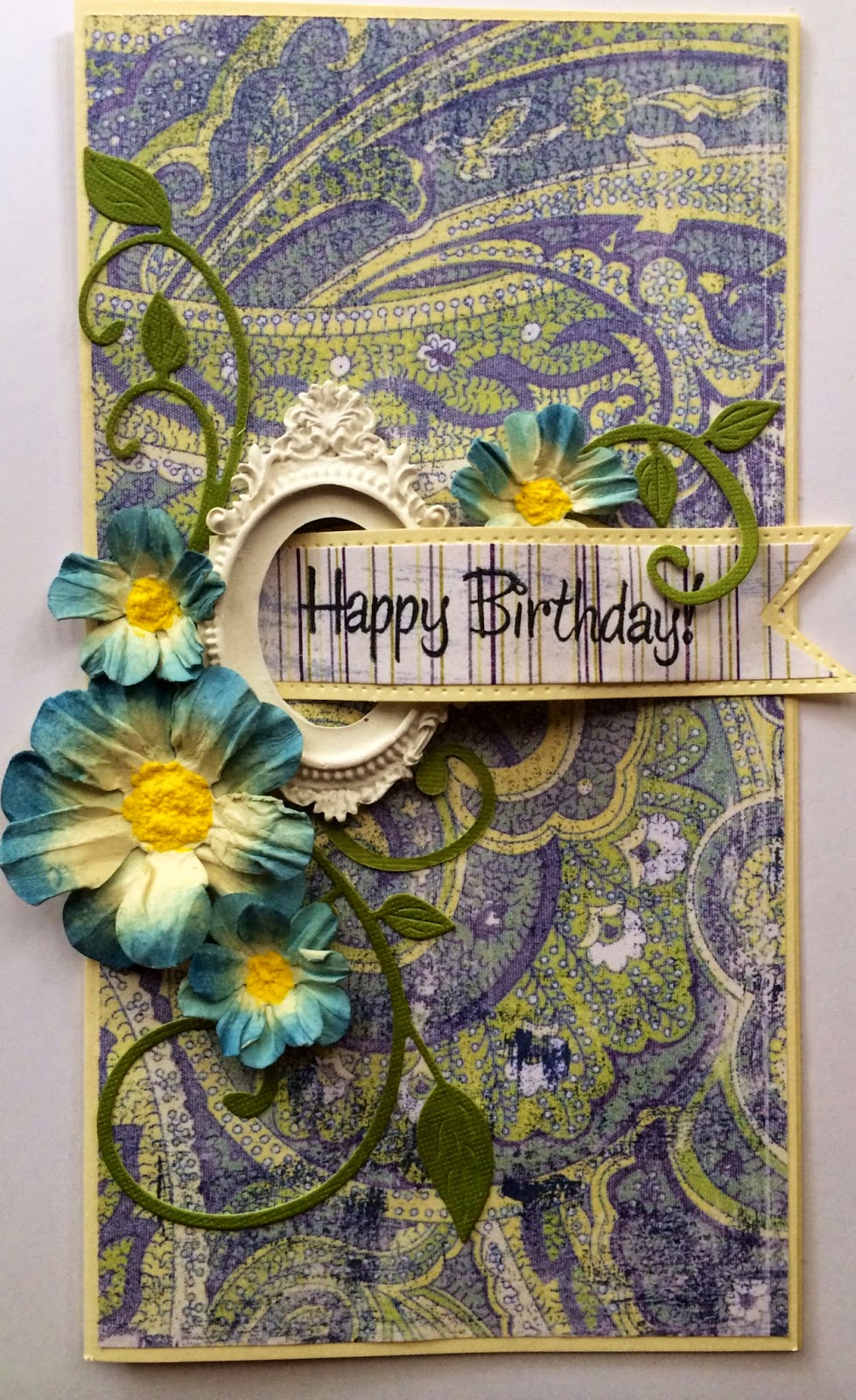 Paper World: Birthday card