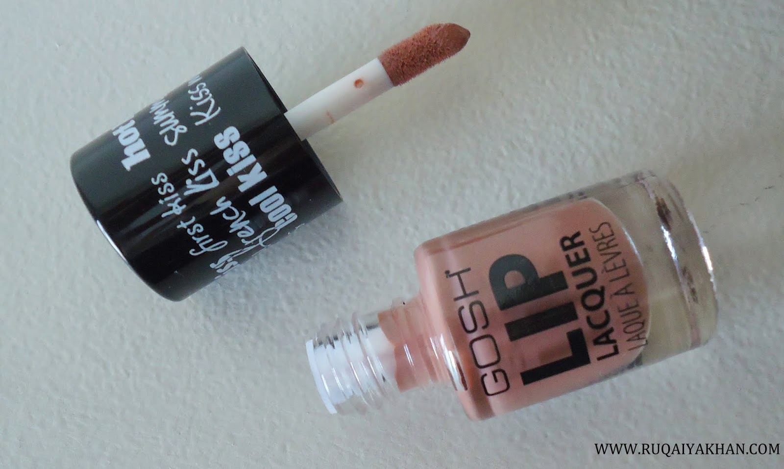 Ruqaiya Khan: GOSH Lip Lacquer in Hot Lips and Lovely Lips - Review and ...