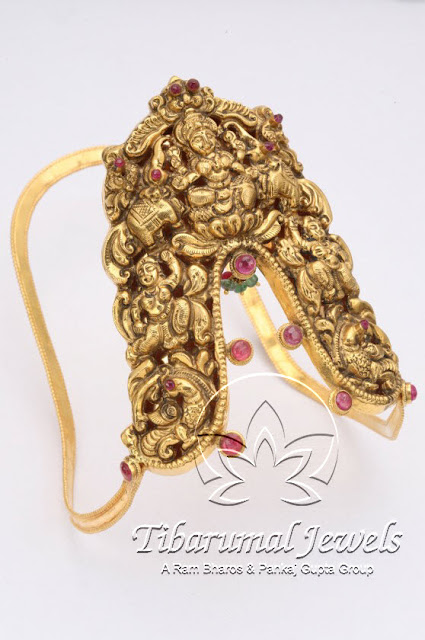Indian Jewellery and Clothing: Temple design Ara Vanki/Arm let from ...